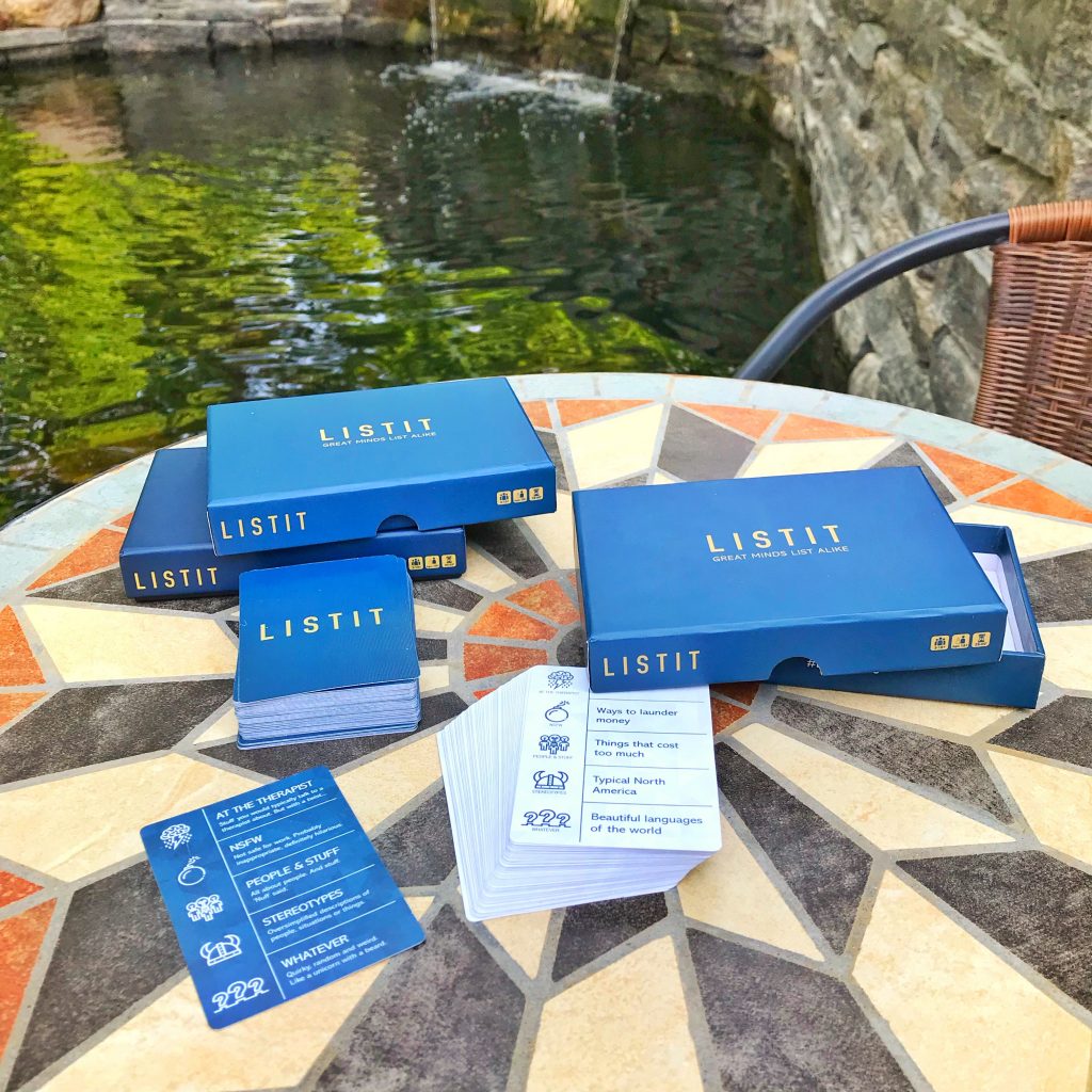 LISTIT Party Game | Learn more about your friends 🎉 🥂