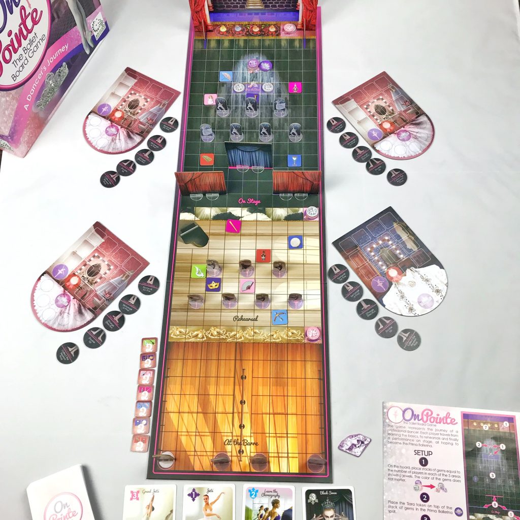 On Pointe: The Ballet Board Game — Journey of a Dancer
